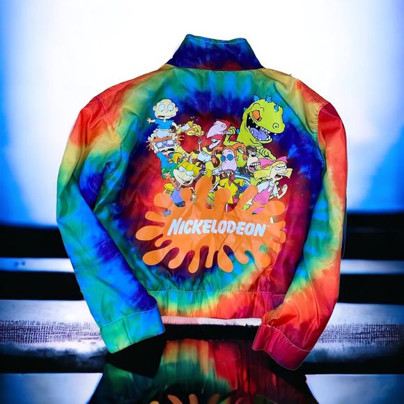Nickelodeon | Jackets & Coats | Nickelodeon S Tie Dye 9s Rugratshey ...